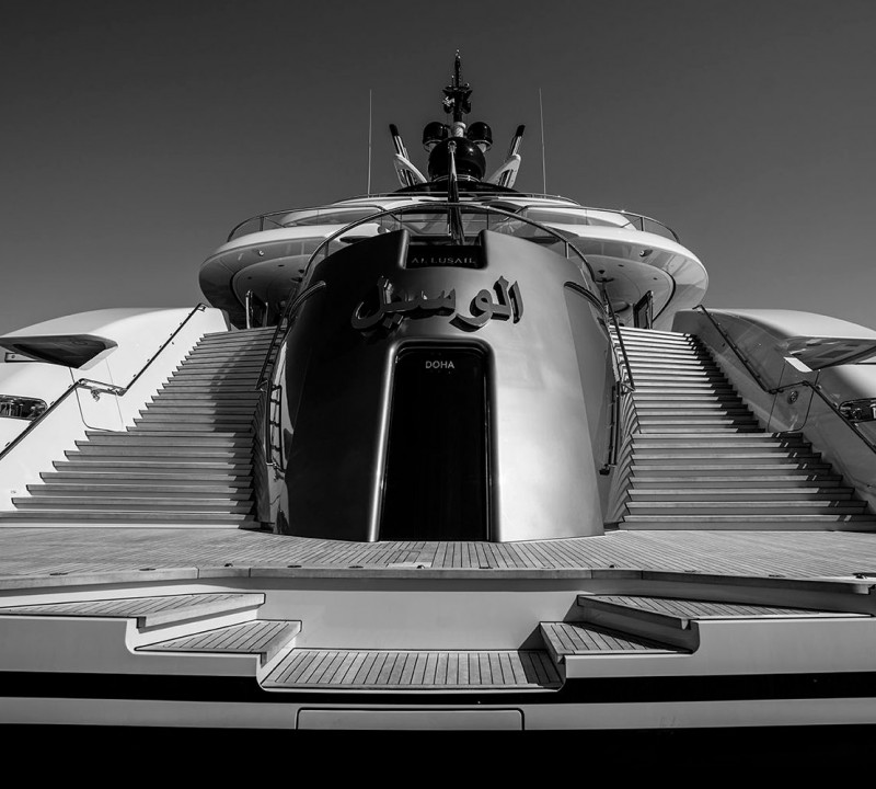 Yacht AL LUSAIL, Lurssen | CHARTERWORLD Luxury Superyacht Charters